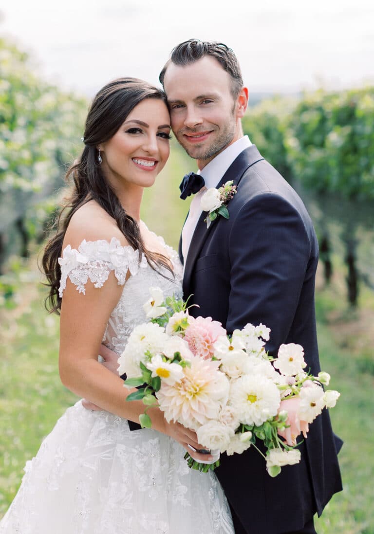 Colin & Sarah's Mountainside Vineyard Wedding - Wine and Country Weddings