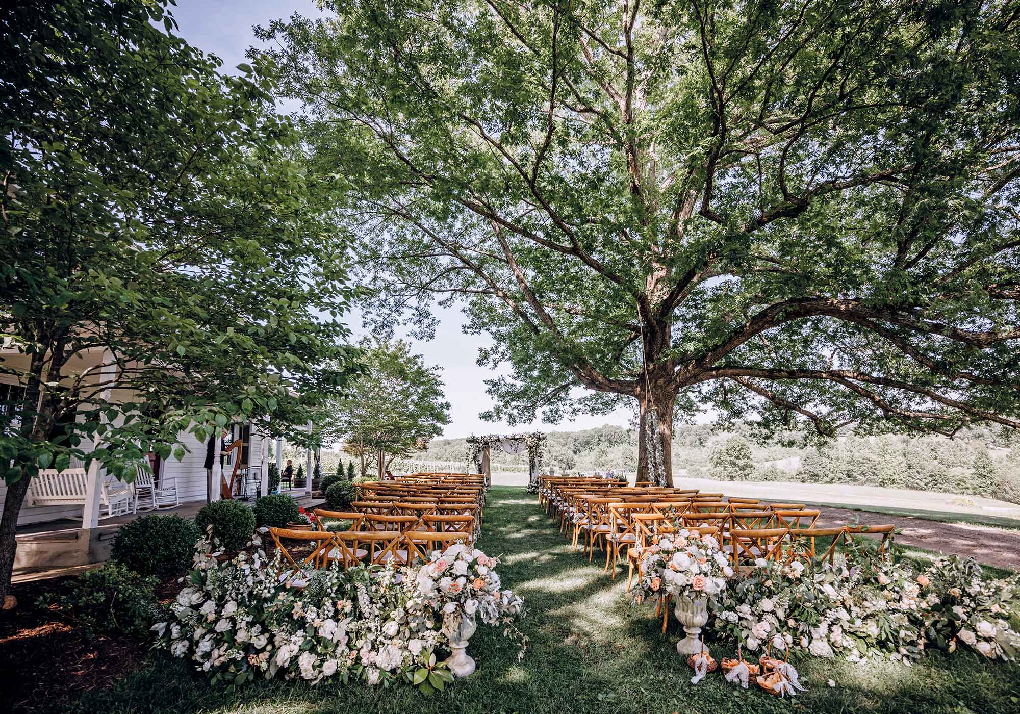 A Rustic Wedding at Lovingston Winery - Wine and Country Weddings