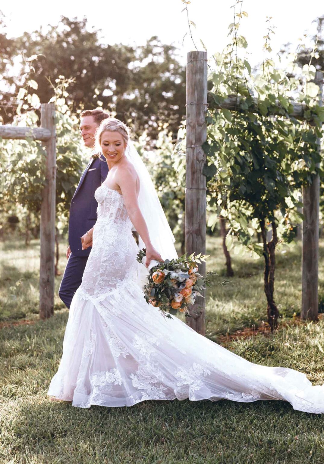 A Rustic Wedding at Lovingston Winery - Wine and Country Weddings