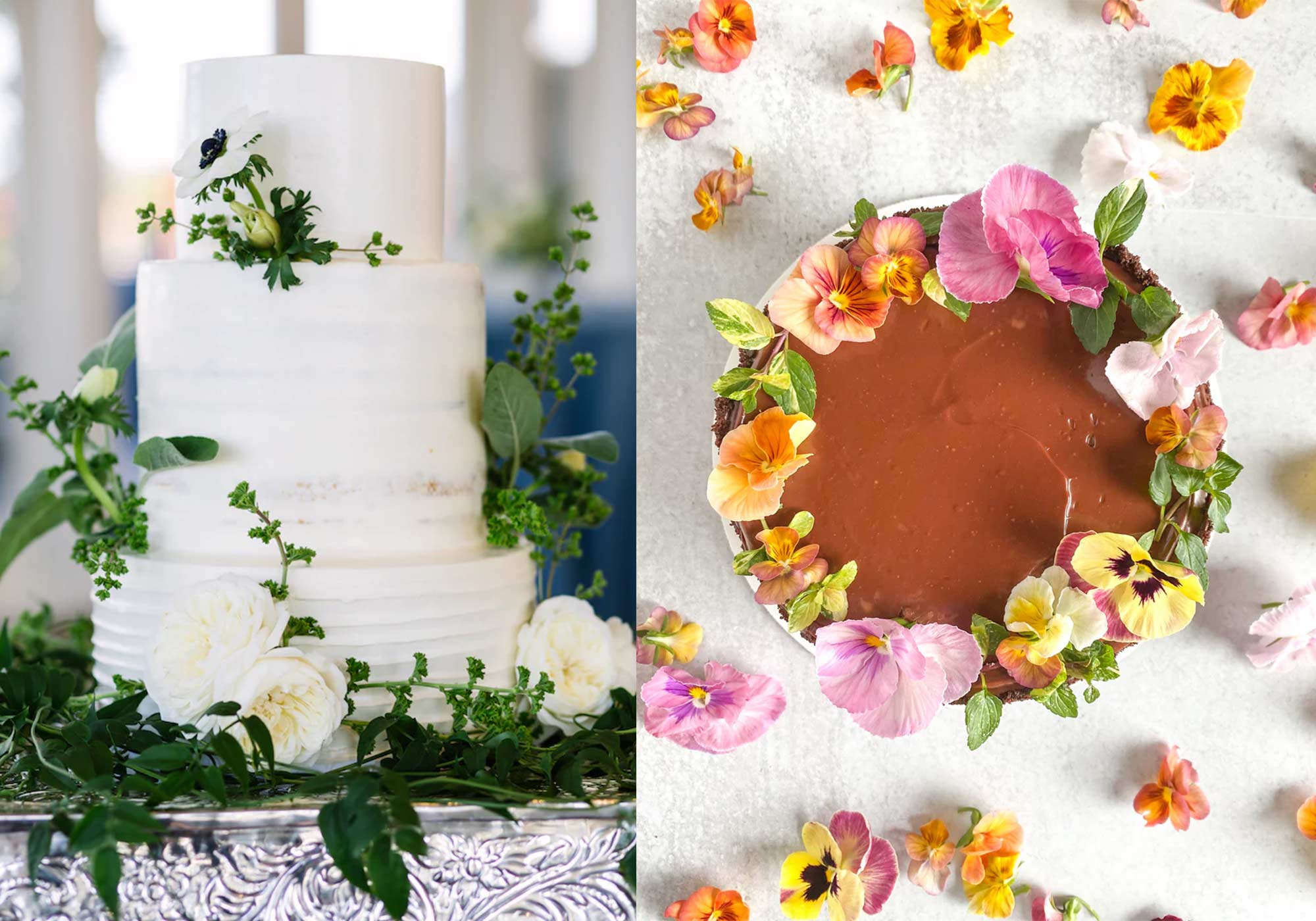 Cake Bloom - Wine and Country Weddings