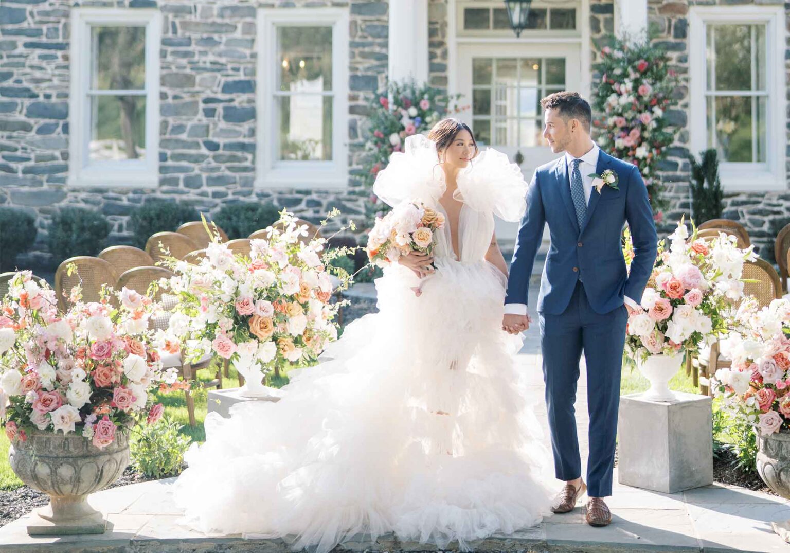 Romantic European Inspired Wedding - Wine and Country Weddings