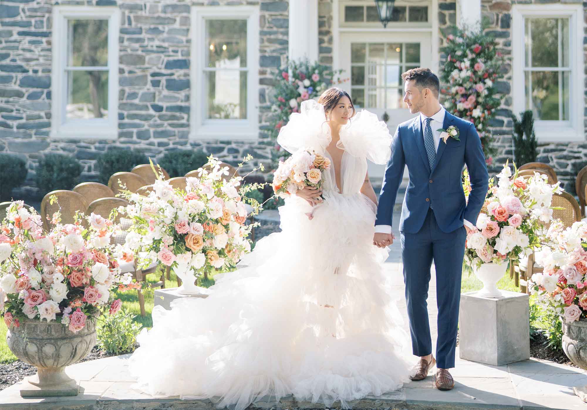Romantic European Inspired Wedding - Wine and Country Weddings